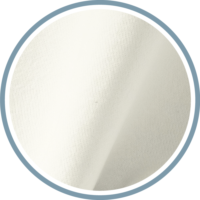 Bílá látka v odstínu smetana | FUNNY-BUNNY